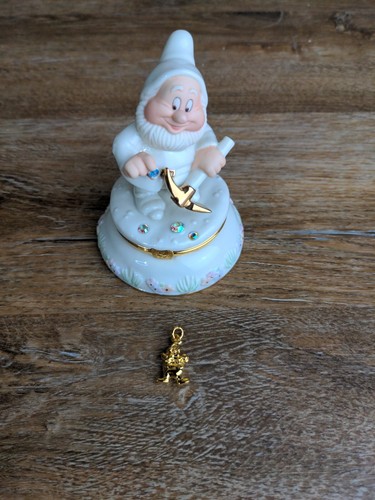 LENOX HAPPY TREASURE BOX Disney W/Charm Snow White | eBay