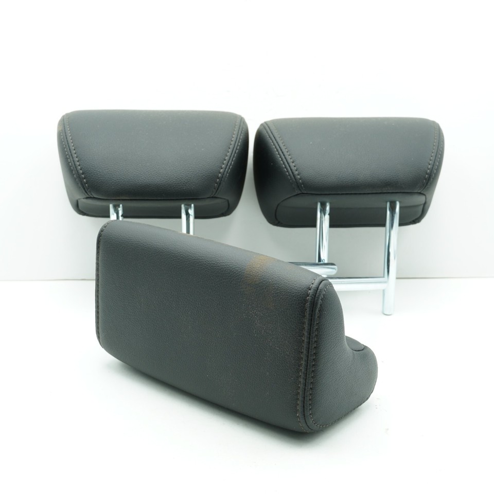 2010 - 2012 Honda Crosstour Black Leather Rear Seat Headrest Set ...