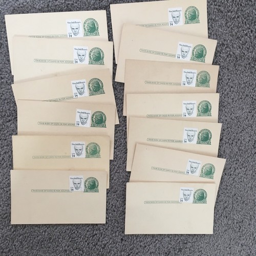 USPS Stamped Postcards Unused Vintage One Two Cent America the ...