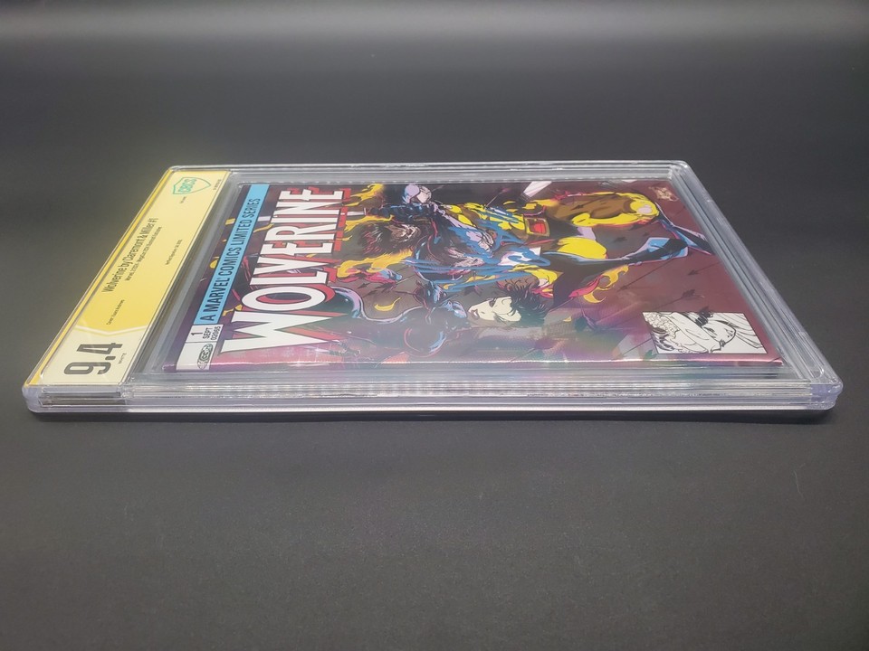 WOLVERINE #1 FOIL MEGACON VARIANT CBCS 9.4 Signed X-Men 97 Voice Actor ...
