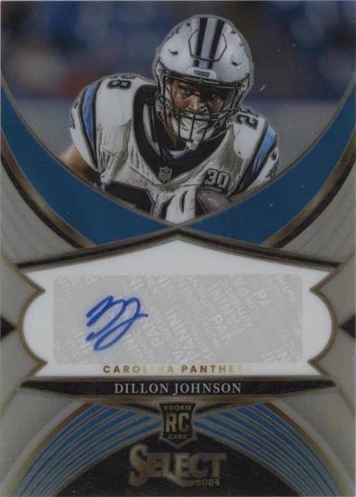 2024 Panini Select - Select Signatures Dillon Johnson #SSP-DJO Silver ...
