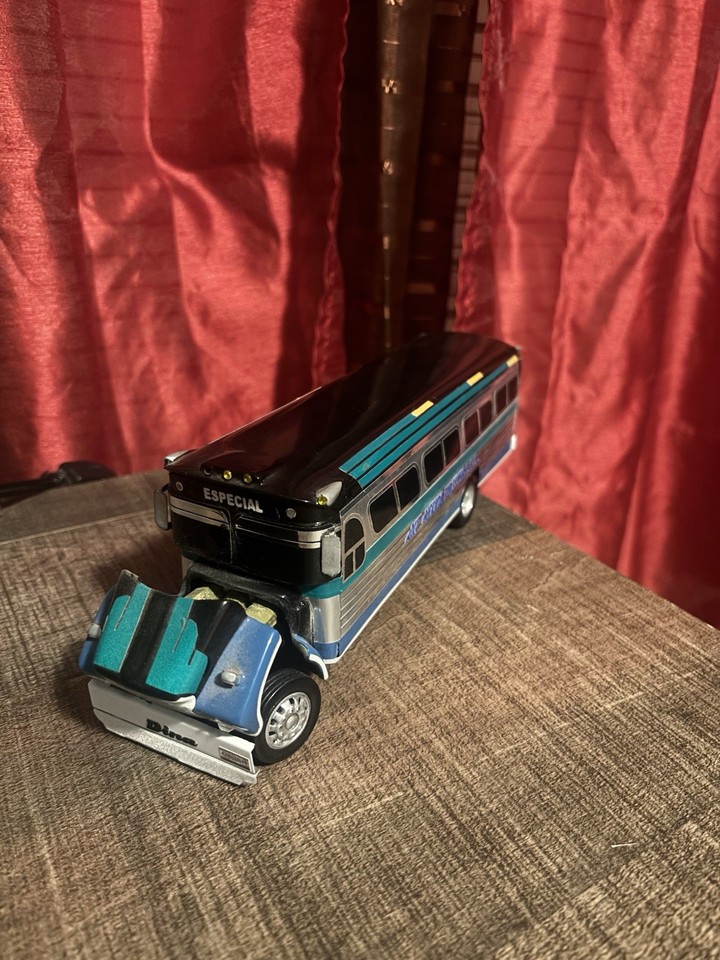 Scale 1/43 Custom Made Diecast Dina Ruta/Transport Bus “AUT Mexico ...