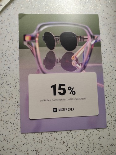 Mister Spex Gutschein 15% | eBay.de