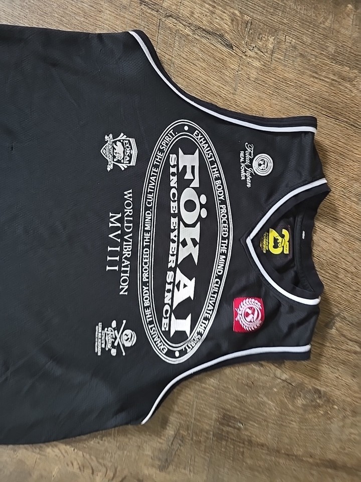 Rare guam 671 Fokai International Japan Ireland Authentic Blk Logo Tank ...