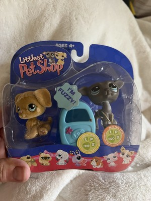 Littlest Pet Shop Pairs LPS 319 320 Golden Retriever Greyhound Whippet ...