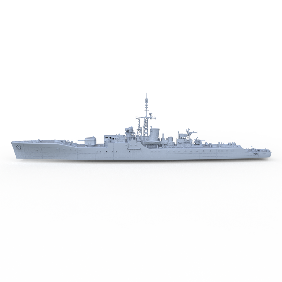 SSMODEL SSC629 1/700/600 Military Model Kit HMS Whitby Class Frigate ...