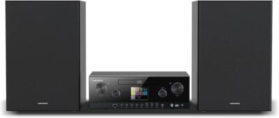 Grundig GHF1030 CMS 5000 BT DAB+ Web Micro HiFi-Anlage (2 x 50 Watt ...