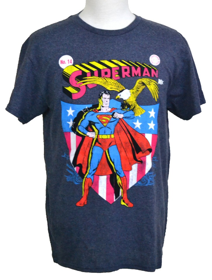Superman Comic Book Cover T-shirt DC Comics Vol 1 No 14 Graphic Tee ...