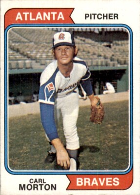 1974 Topps Carl Morton Atlanta Braves #244 | eBay