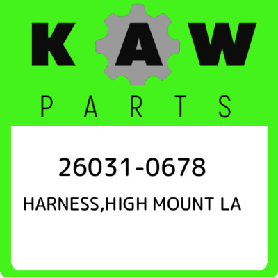 26031-0678 Kawasaki Harness,high mount la 260310678, New Genuine OEM ...
