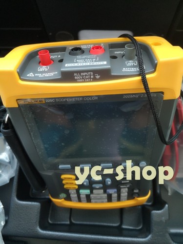 FLUKE 225C 200MHz 2.5GS/s Digital Oscilloscope Frequency Meter ...