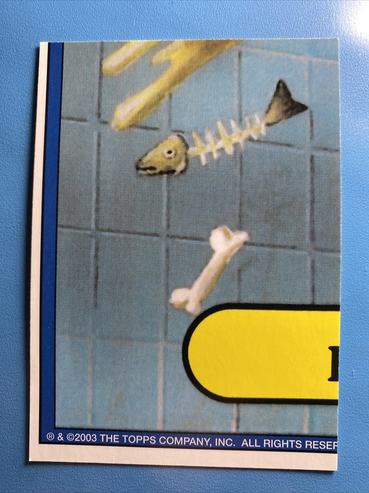 Bone Head Ed GPK 2003 Garbage Pail Kids Sticker Card | eBay