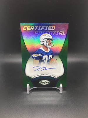 Justin Jackson 2018 Certified Potential Autograph Super Short Print 3/5 ...