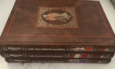 Talk Thru the Bible Set Of Three Trilogy Wilkinson Boa Libby 1983 ...