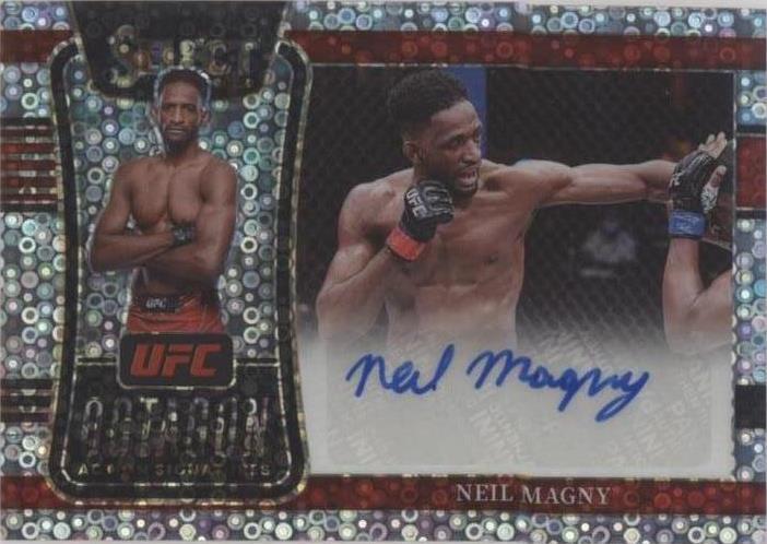 2022 Panini Select UFC - Octagon Action Signatures Neil Magny #OA-NMG ...