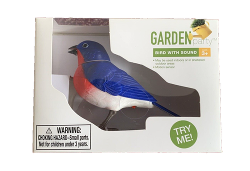 Chirping Bird Sound Animal Decor Motion Activated Sounds Plastic Chirps ...
