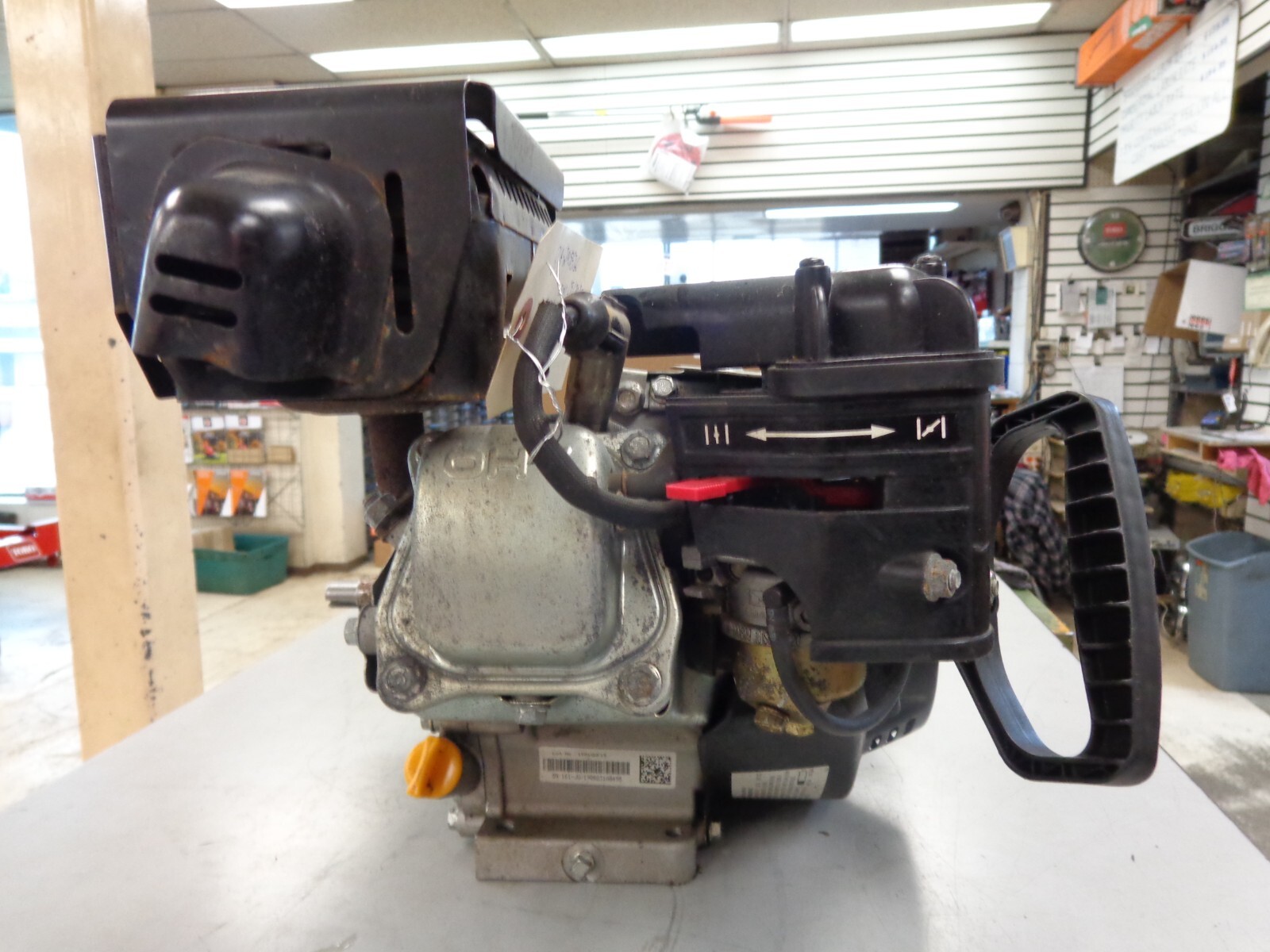 TROY-BILT / MTD 161-JU 123cc ENGINE HORIZONTAL SHAFT USED- OFF OF ...