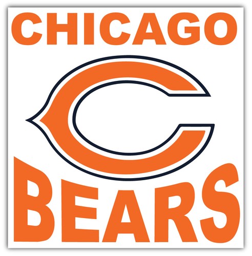 Chicago Bears NFL Sport Car Bumper Sticker Decal "SIZES" | eBay