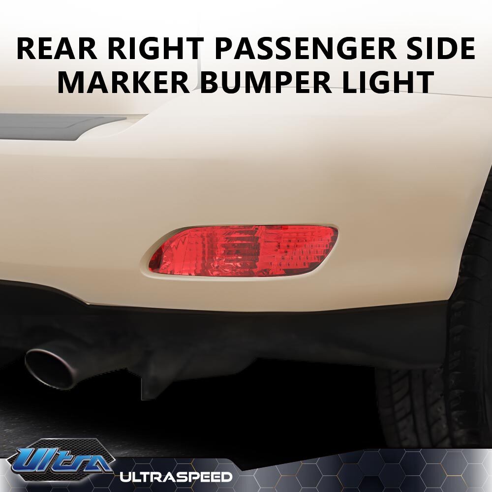 Rear Right Side Marker Bumper Light Lamp Red Fit For 2004-2009 Lexus ...