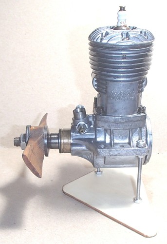 VINTAGE ANDERSON SPITFIRE MODEL AIRPLANE ENGINE | eBay