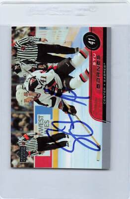 2002/03 Upper Deck #263 Stu Barnes Sabres Signed Auto *H1613 | eBay