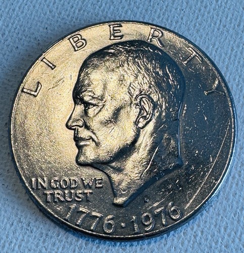 1776-1976 D IKE Eisenhower Bicentennial Dollar AU | eBay