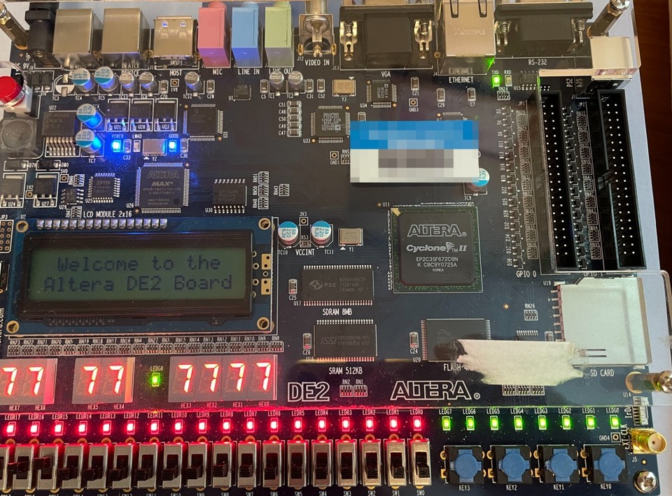 Set of two Altera DE2 FPGA experimenter prototype boards - TESTED | eBay