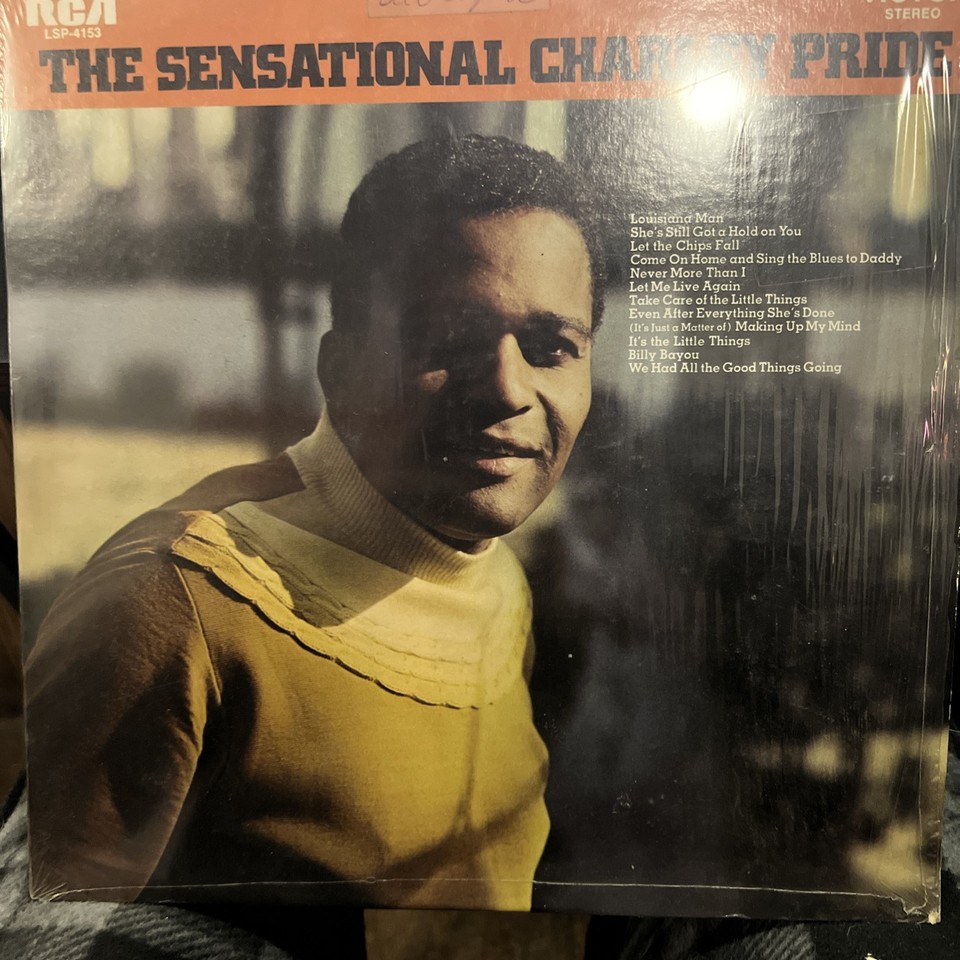 The Sensational Charley Pride Vinyl LP Record Album 1969 RCA Victor LSP ...