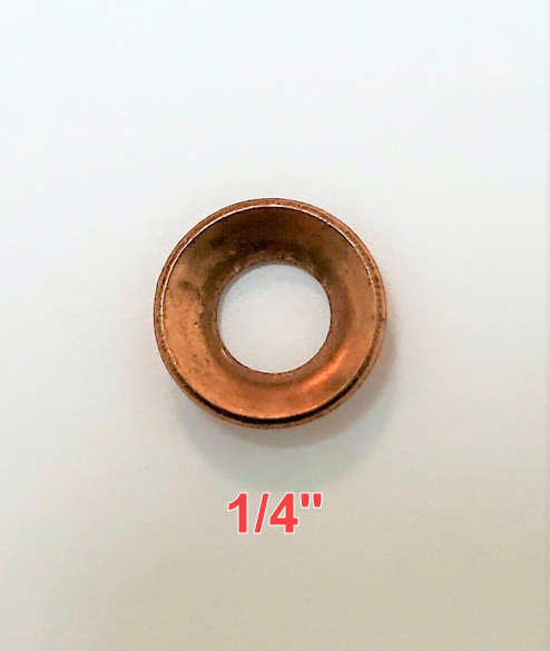 Copper FLARE Fitting GASKETS 45° FLARE: 3/16"; 1/4"; 3/8"; 1/2"; & 5/8 ...