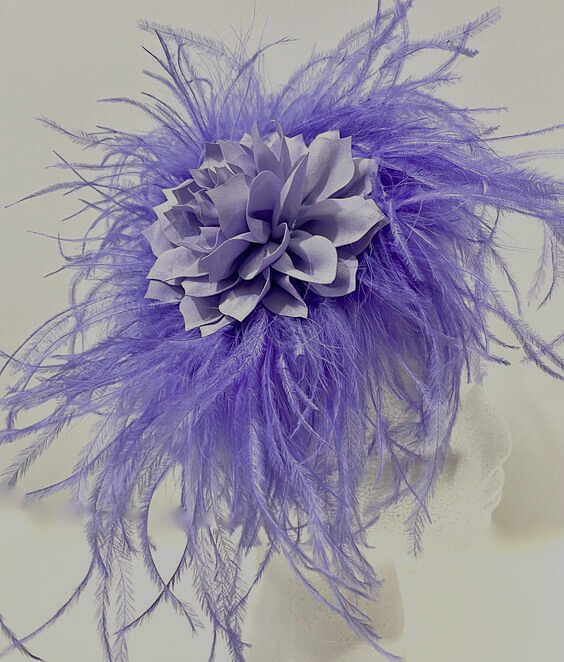 Dark Lilac Turkey Marabou Feathers Feathers 200 pc 2-4" Glue Sew on ...