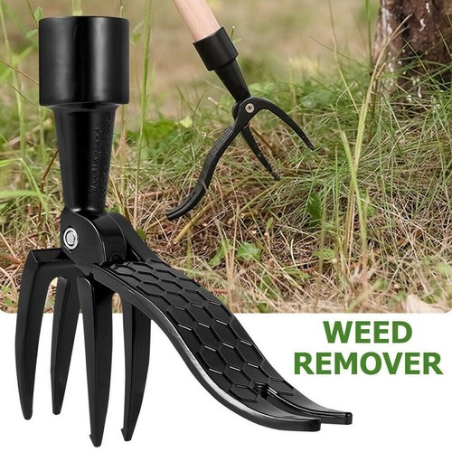 Weeder Stand Up Weed Puller Tool Claw Garden Root Remover Outdoor ...