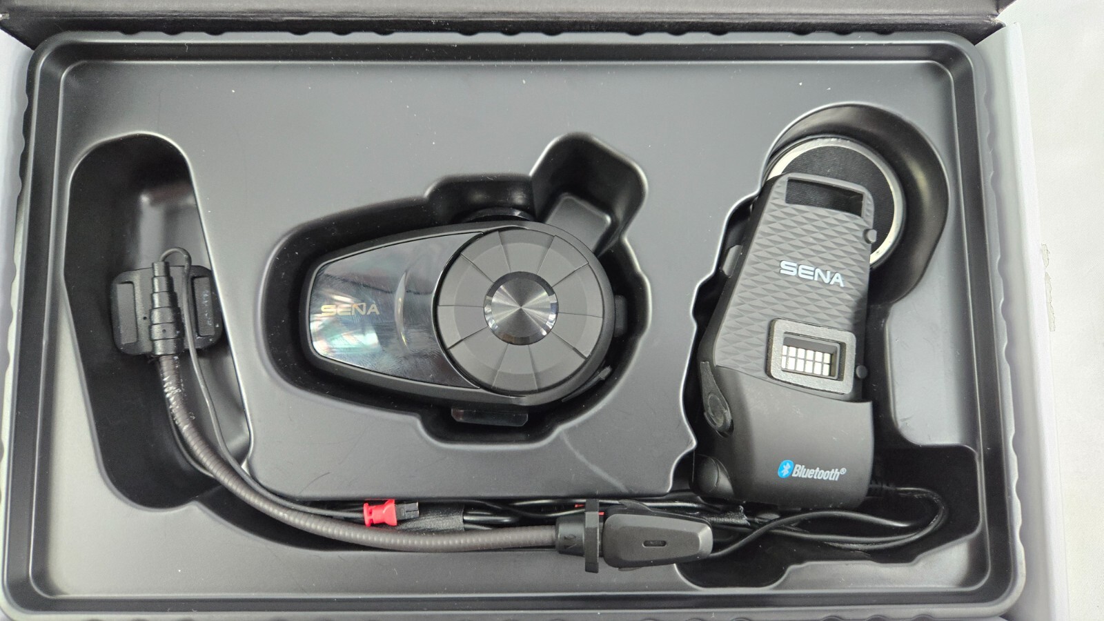 Sena 10S Motorcycle Bluetooth Headset Communication System | eBay