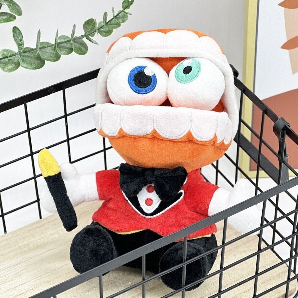 The Amazing Digital Circus Caine Plush Toy Cartoon Soft Stuffed Doll ...