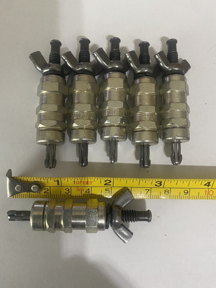 Cleco Fasteners LOT of Six- 3/16" Draw Cleco's 0~1/2" inch Grip, GOLD ...