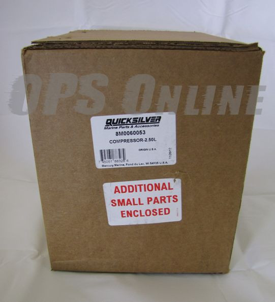 Mercury Optimax DFI 2.5L Air Compressor 8M0060053 - New | eBay