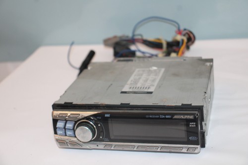 ALPINE CDA-9851 CD MP3 PLAYER Old School RARE | eBay