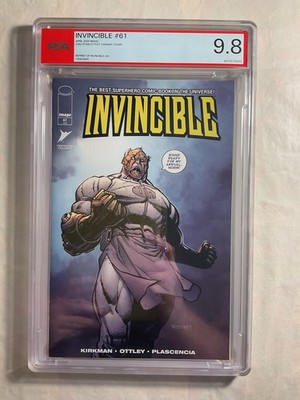 Invincible #61 1st Appearance Conquest Ottley Variant Reprint PSA 9.8 ...