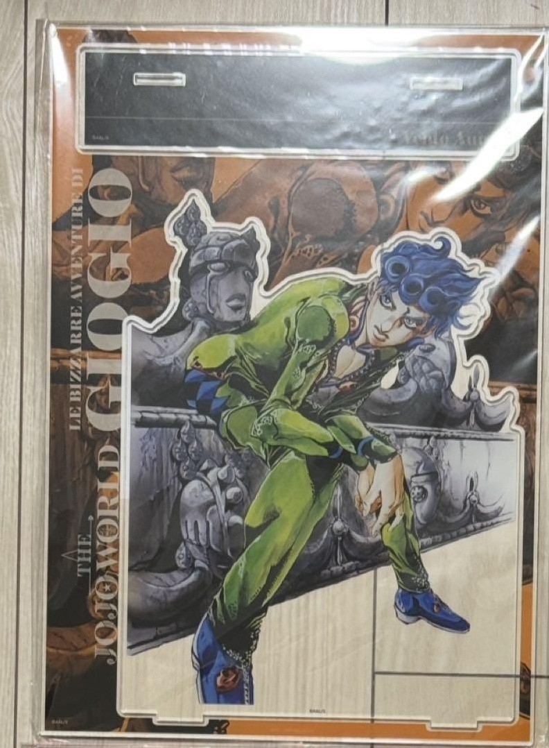 Jojo's Bizarre Adventure Jojo World Acrylic Stand Part 5 Giorno No Box ...