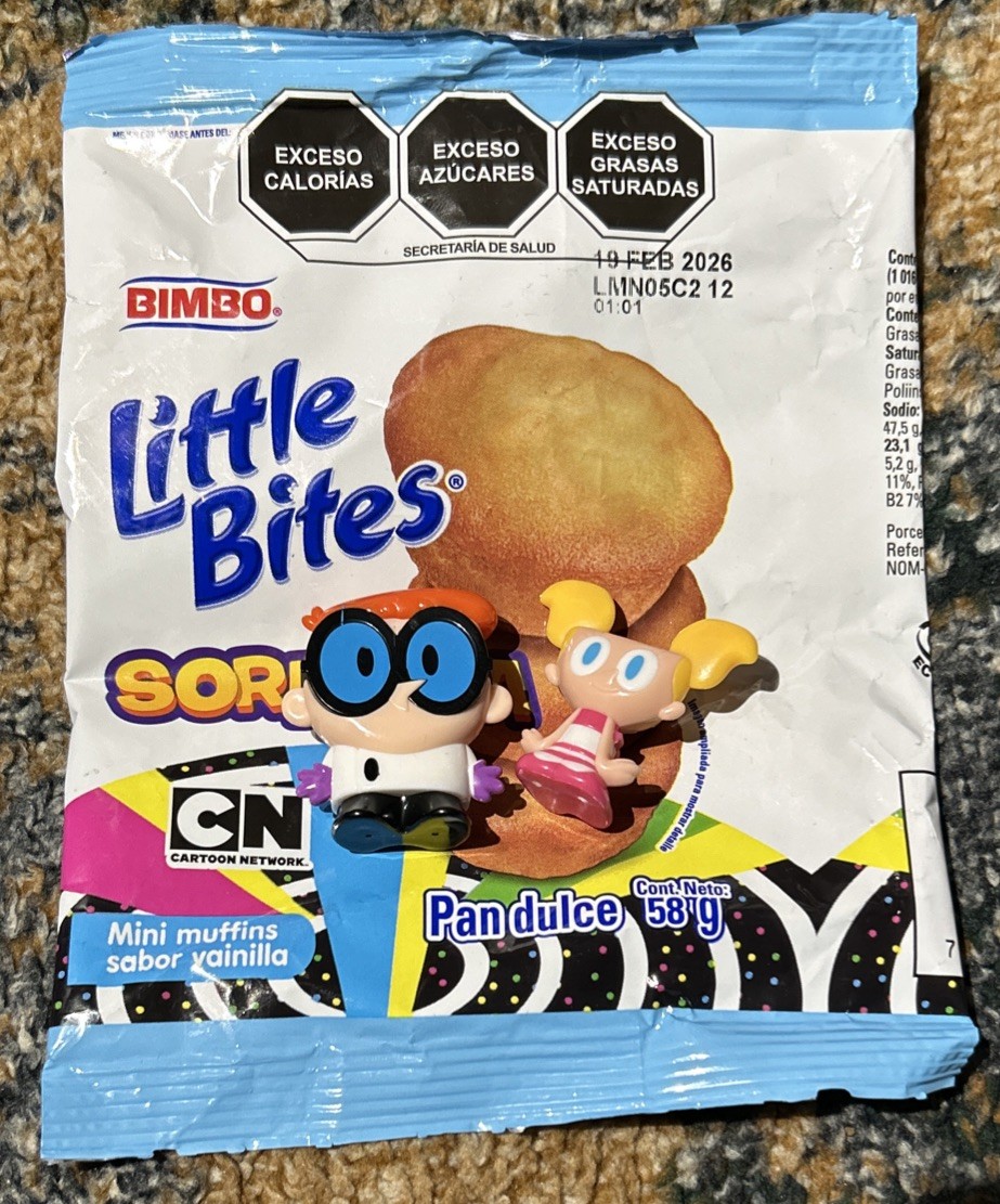 Little Bites Sorpresa Dexter and Dee Dee Lot of 2 Figures Cartoon ...