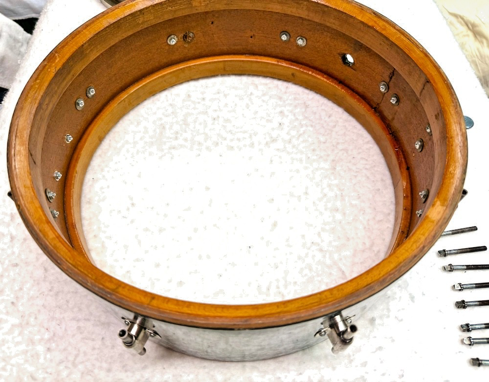 Vintage Leedy Early 20th Century 5x14 Snare Drum Estate Sale Player ...