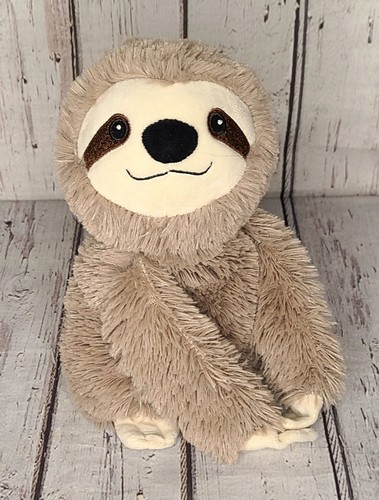 6" Warmies Junior Brown Sloth Plush Huggable Microwavable Weighted ...