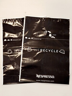 x2 Nespresso Postage Paid Bags for Recycling Coffee Pods Capsules - UPS ...