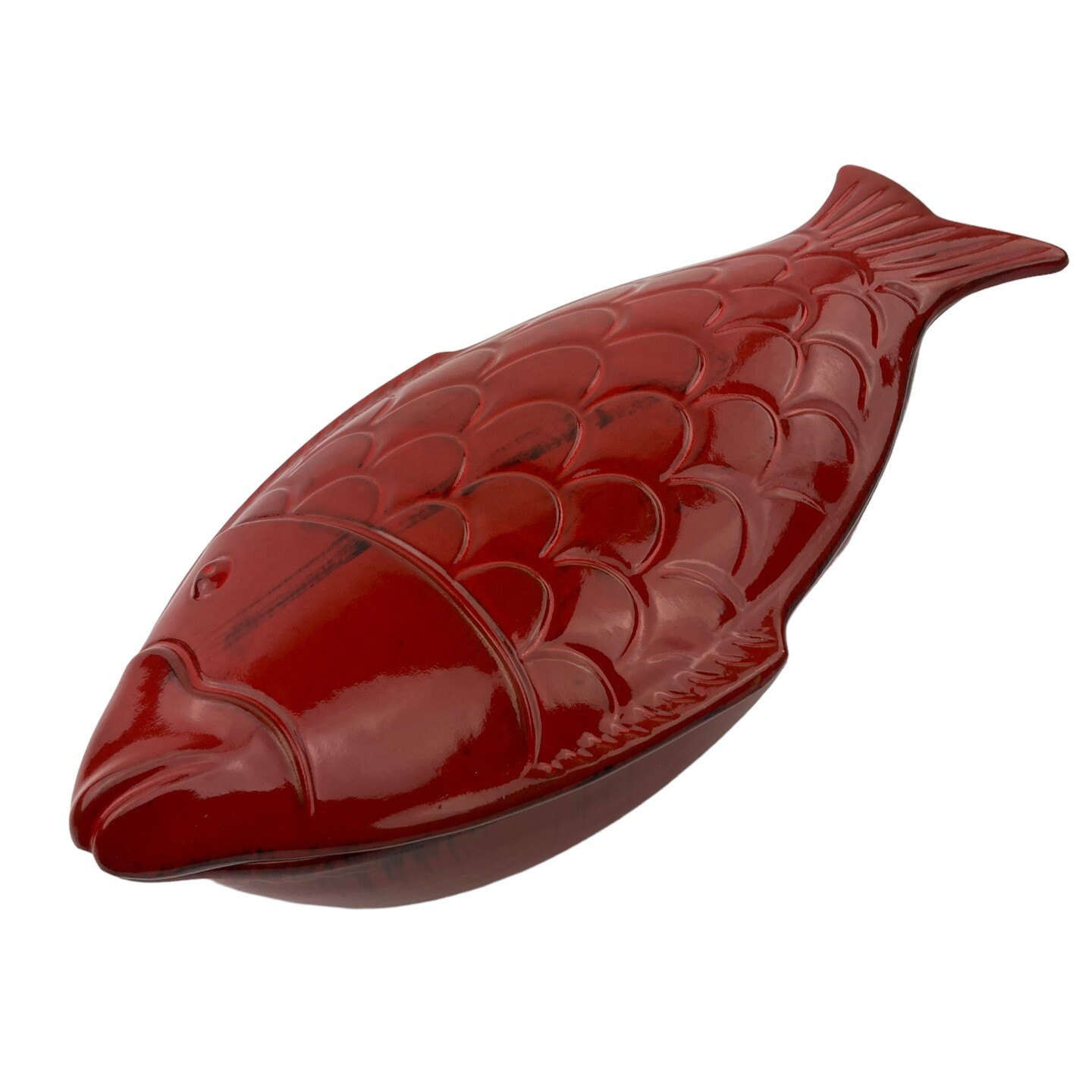 NEW! Piral Albisola Terracotta Fish Baking Dish w/ Lid Made in Italy ...