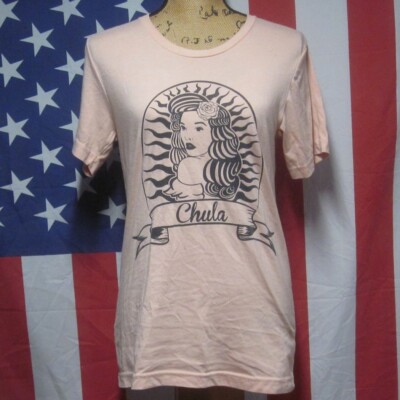 MAMI CHULA beautiful woman T shirt Spanish slang Mexico Rose small sexy ...