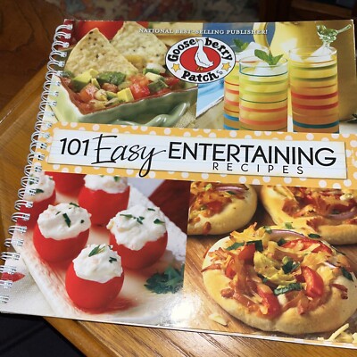 101 Cookbook Collection: 101 Easy Entertaining Recipes by Gooseberry ...