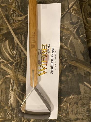 Wiebe Pelt Scraper Fleshing Tool Trapping Supplies Fur Handling Trap ...