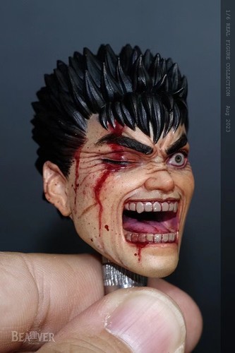 custom 1/6 berserk guts head for threezero | eBay
