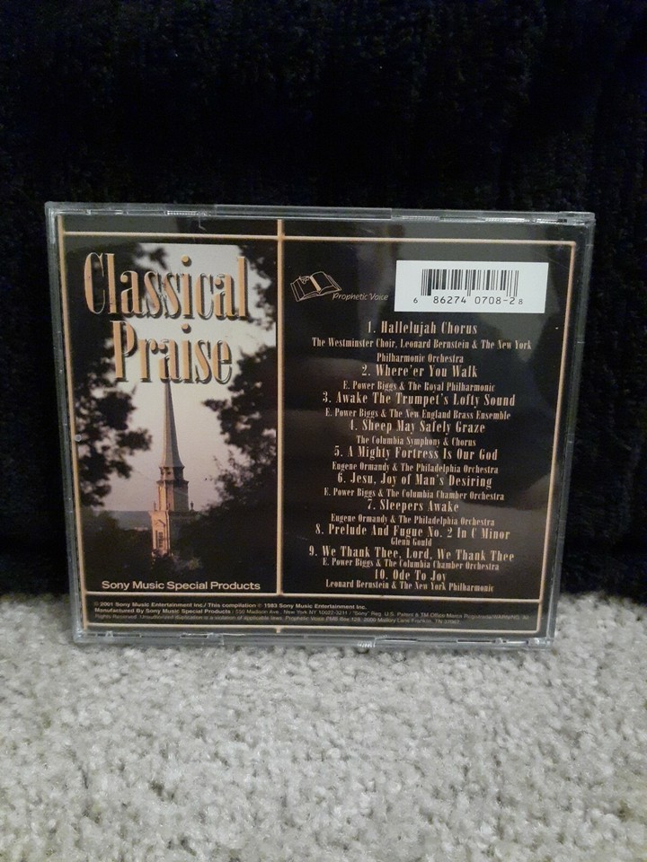 Classical Praise - Audio CD By George Frederick Handel - VERY GOOD ...