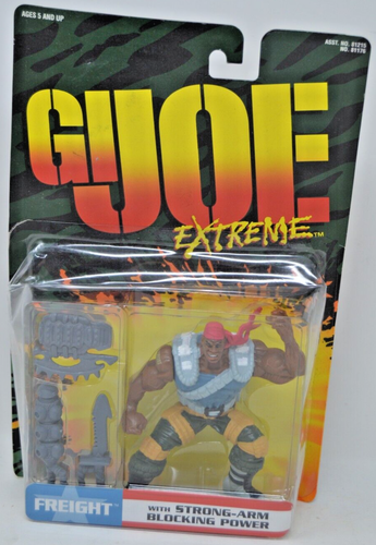 Kenner 1995 GI Joe Extreme Action Figure Freight Strong Arm Blocking ...