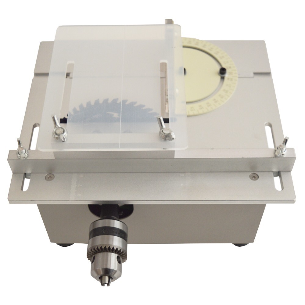 110V 96W T5 Miniature Table Saw DIY Woodworking Cutting Machine | eBay